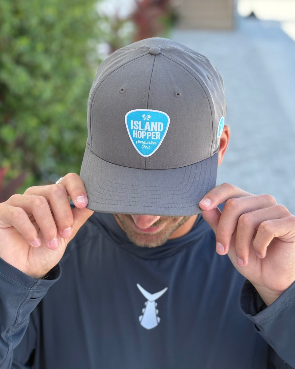 2025 Island Hopper Hat | Charcoal – Tunaskin Aquatic Apparel