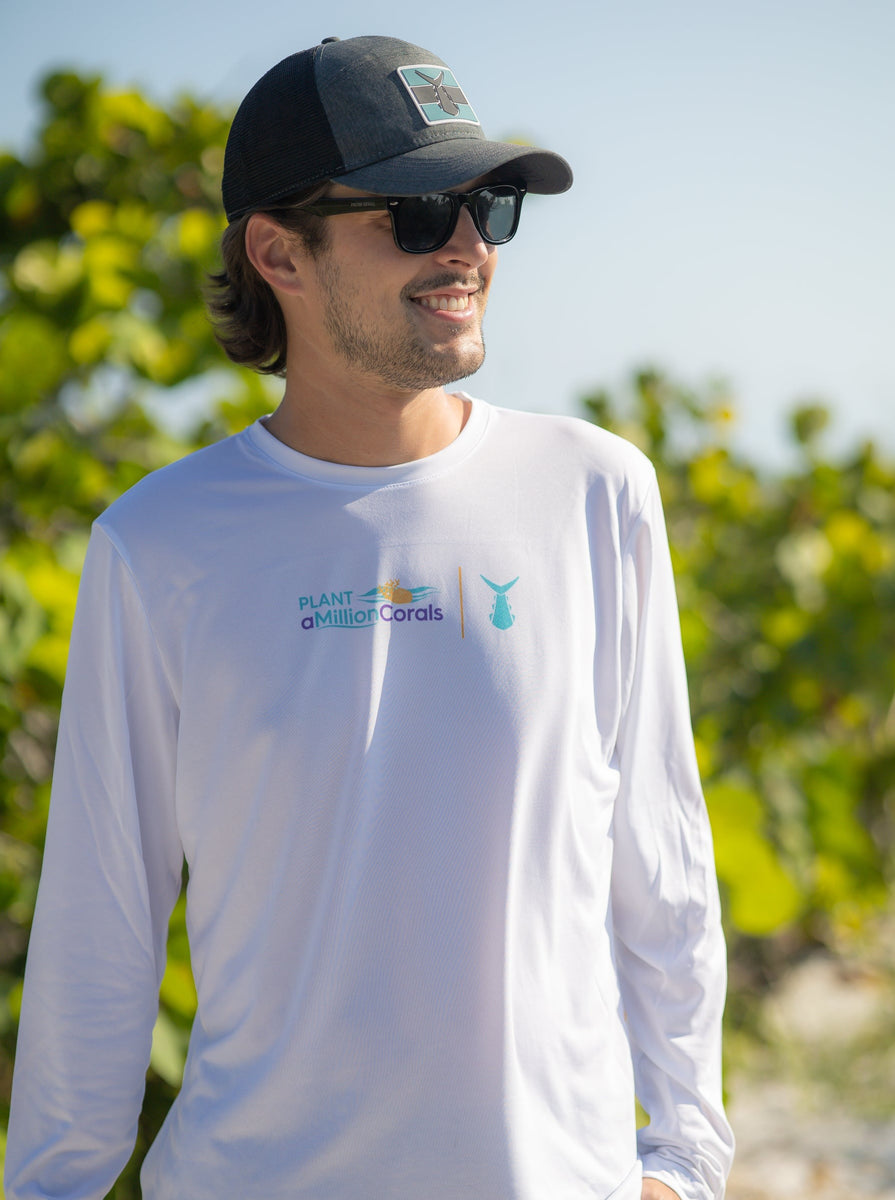 Plant A Million Corals | Tunaskin - Men's Long Sleeve Echo – Tunaskin ...